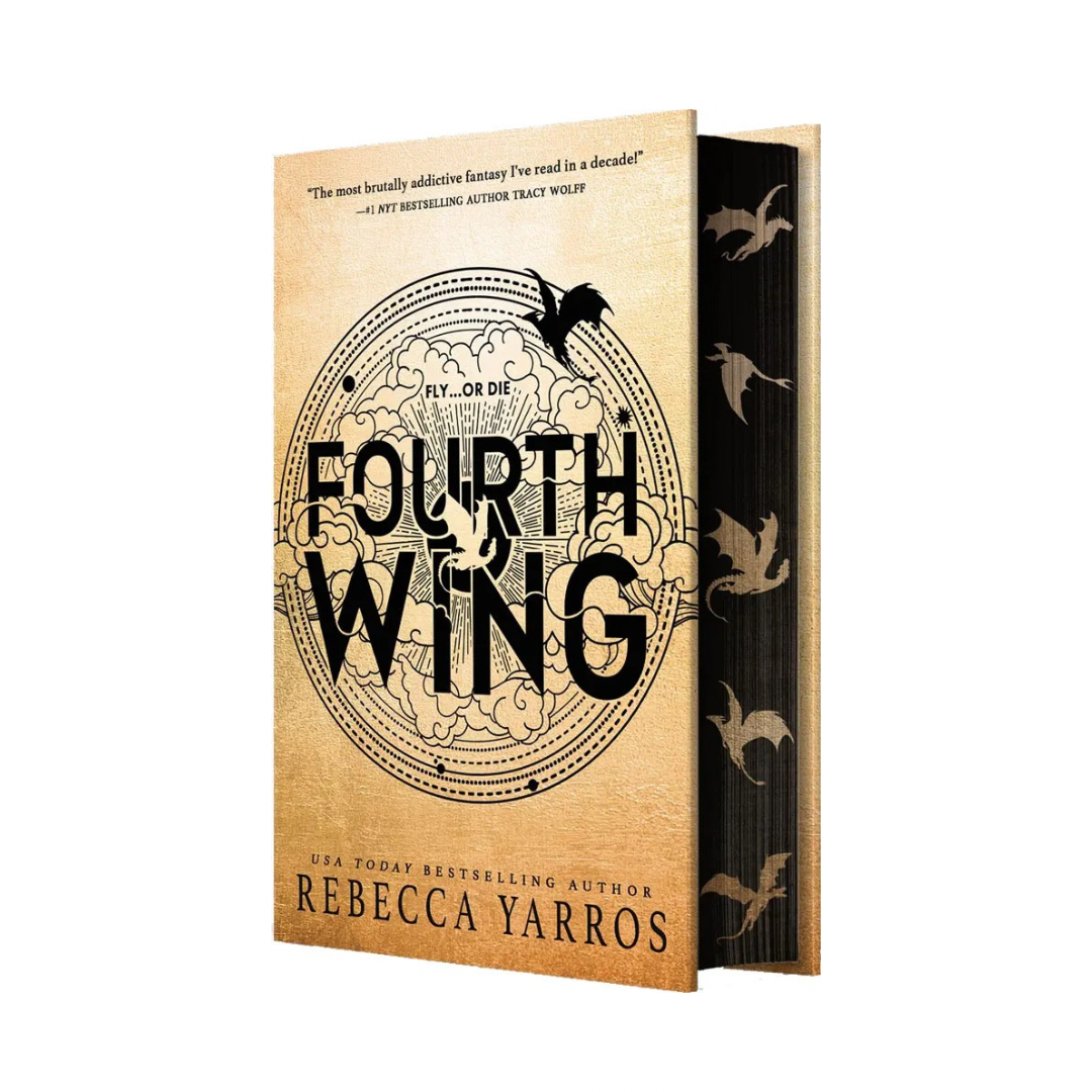 Fourth Wing (Sprayed Edges) – Buy Now! – Bookworld UAE